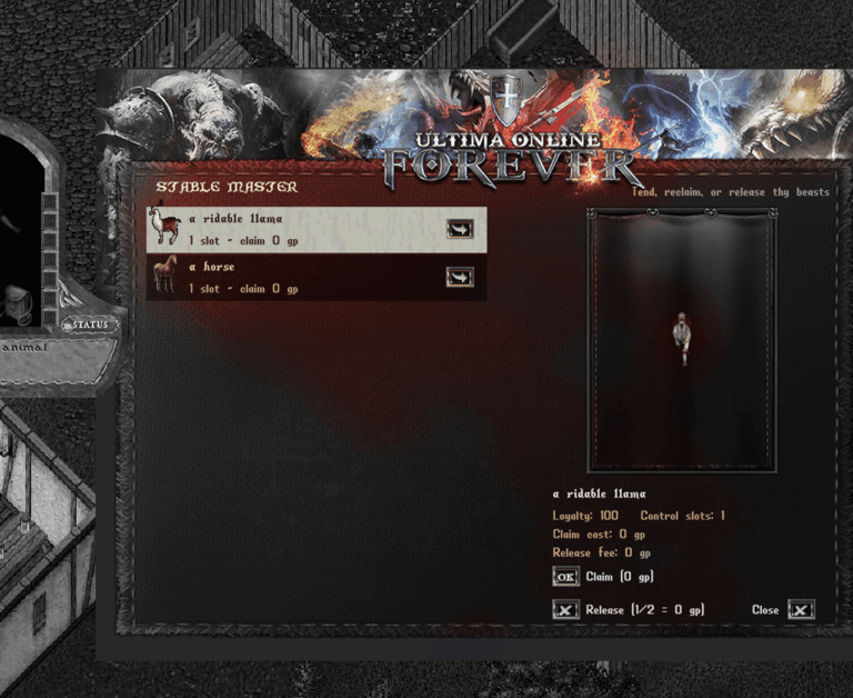 Patch 9.1.1.0 & Client Patch 1.1.3.0 – Ultima Online Forever